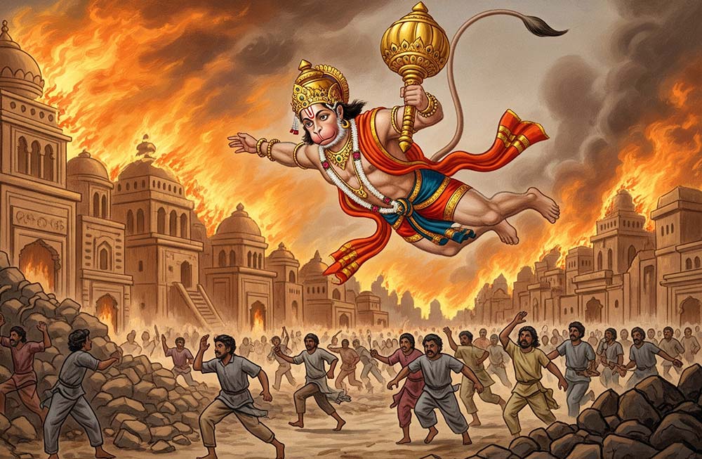 Lord Hanuman Story: Divine Birth, Powers, and the Symbolism - Trendvisionz
